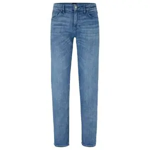 BOSS Regularfit Jeans In Denim - Blue