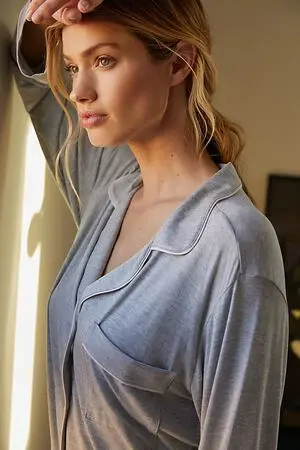 Eberjey Sleep Shirt - Grey