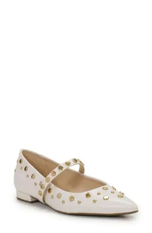 Jessica Simpson Kiann Pointed Toe Flat - Off White