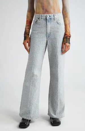 Acne Studios Monogram Relaxed Fit Jeans
