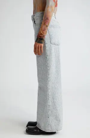 Acne Studios Monogram Relaxed Fit Jeans