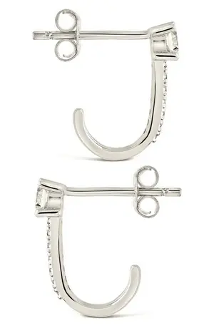 Sterling Forever Cubic Zirconia Drop Earrings