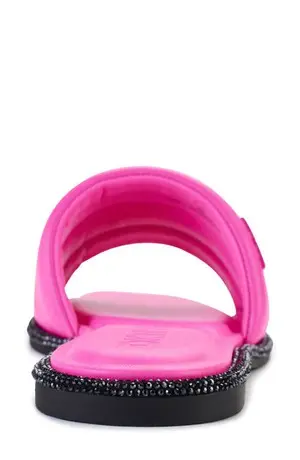 Dkny Quilted Slide Sandal