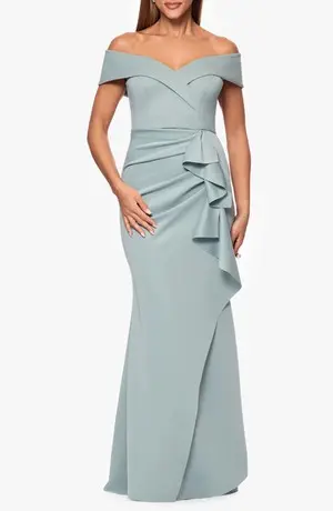 Xscape Evenings Ruffled Evening Dresses For Women