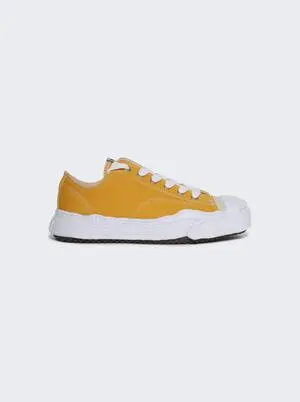 Mihara Yasuhiro Original Sole" Canvas Low-top Sneakers - Yellow