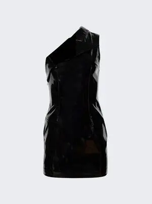LAQUAN SMITH One-shoulder Mini Dress - Black