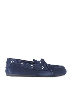 Miu Miu Vernice Mocassin Blue