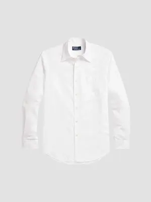 Polo Ralph Lauren Striped Cotton Button-down Shirt - White