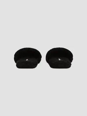 Dolce & Gabbana Crosswise Dg Logo Jacquard Slippers