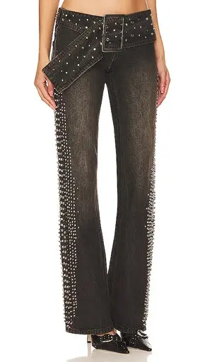 JADED LONDON Studded Jeans