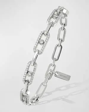 Messika Move Uno Diamond Bracelet - White Gold