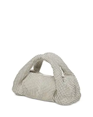 STUART WEITZMAN The Moda Faux Pearl Mini Tote - Natural