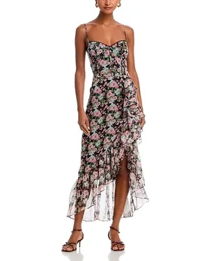 Floral High Low Dresses
