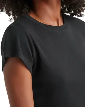 Splendid Faye Crewneck Tee - Black