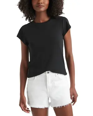 Splendid Faye Crewneck Tee - Black