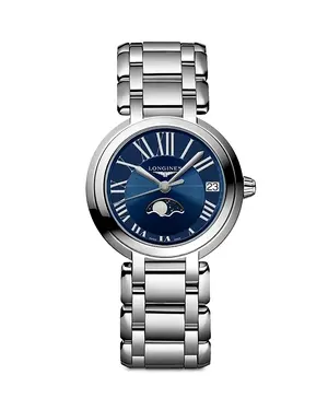 LONGINES Primaluna 30mm Watch - Blue/silver