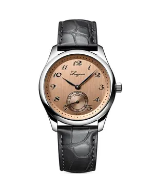 LONGINES Master 38.5mm Watch - Brown/gray