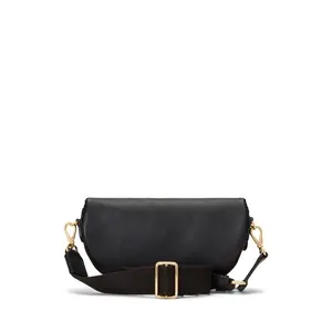 Ralph Lauren Leather Marcy Belt Bag - Black