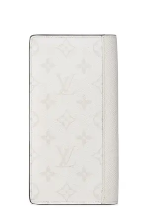 LOUIS VUITTON Monogram Taigarama Brazza Wallet