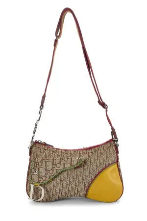 Dior Rasta Trotter Canvas Messenger Bag - Brown