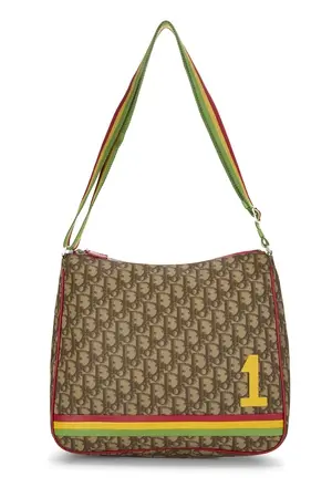 Dior Rasta Trotter Canvas Messenger Bag - Brown