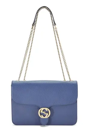 Gucci Leather Interlocking Crossbody Bag