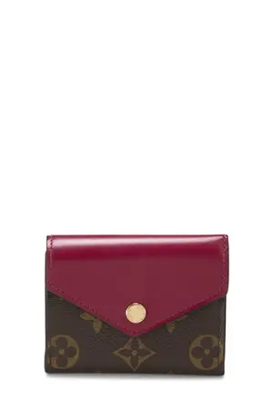 LOUIS VUITTON Monogram Canvas Zoe Wallet - Pink