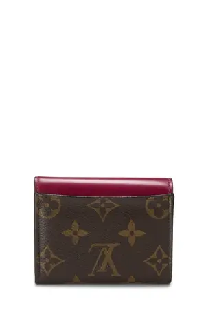 LOUIS VUITTON Monogram Canvas Zoe Wallet - Pink