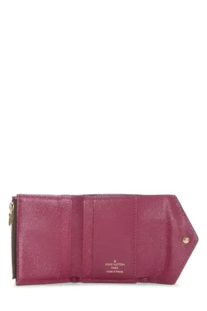 LOUIS VUITTON Monogram Canvas Zoe Wallet - Pink