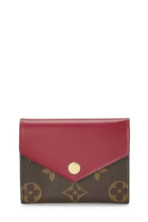 LOUIS VUITTON Monogram Canvas Zoe Wallet - Purple