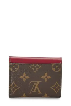 LOUIS VUITTON Monogram Canvas Zoe Wallet - Purple