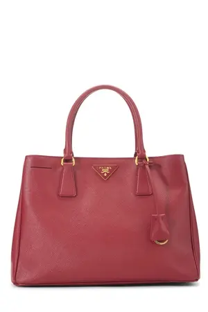 Prada Saffiano Executive Tote - Red