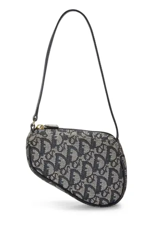 Dior Trotter Canvas Saddle Pouch