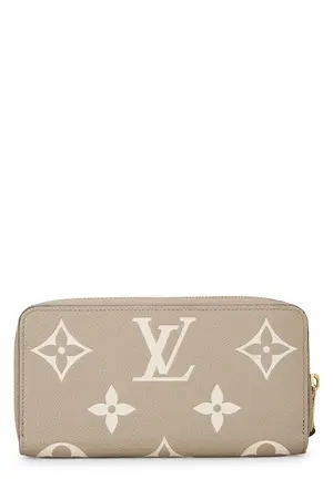 LOUIS VUITTON Giant Monogram Empreinte Zippy Continental