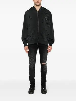 Amiri Crystal Shotgun Skinny Jeans
