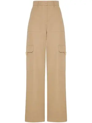 Valentino Garavani Canvas Cargo Trousers