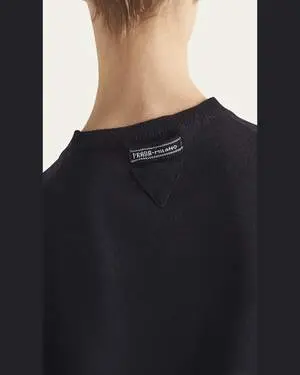 Prada Cashmere Knit Shirt - Grigio