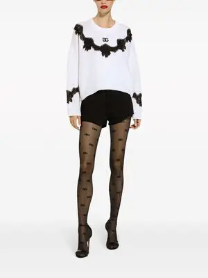Dolce & Gabbana Lace-insert Jumper