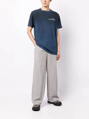 ISO.POETISM Graphic-print Tie-dye T-shirt
