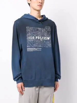 ISO.POETISM Graphic Logo-print Hoodie