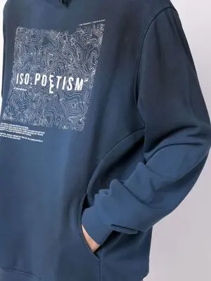 ISO.POETISM Graphic Logo-print Hoodie