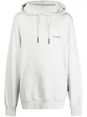ISO.POETISM Logo-print Cotton Hoodie