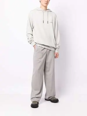 ISO.POETISM Logo-print Cotton Hoodie
