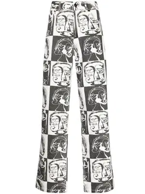 Haculla. Printed Jeans For Men