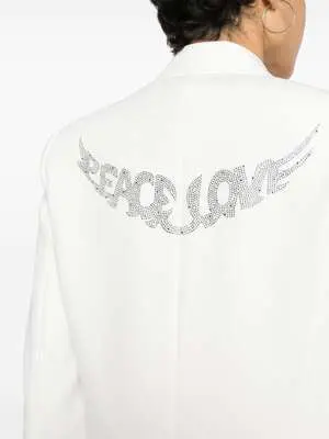 Zadig&Voltaire Visit Crystal-embellished Blazer