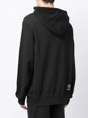 ISO.POETISM Logo-print Pullover Hoodie