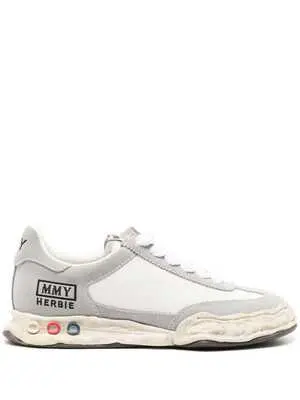 Mihara Yasuhiro Herbie Distressed Sneakers - Grey