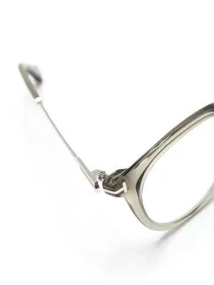 TOM FORD Logo Plaque Transparent Glasses