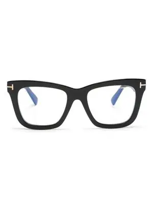 TOM FORD Square Frame Glasses - Black