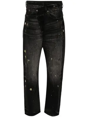 R13 Black Wash Jeans For Women